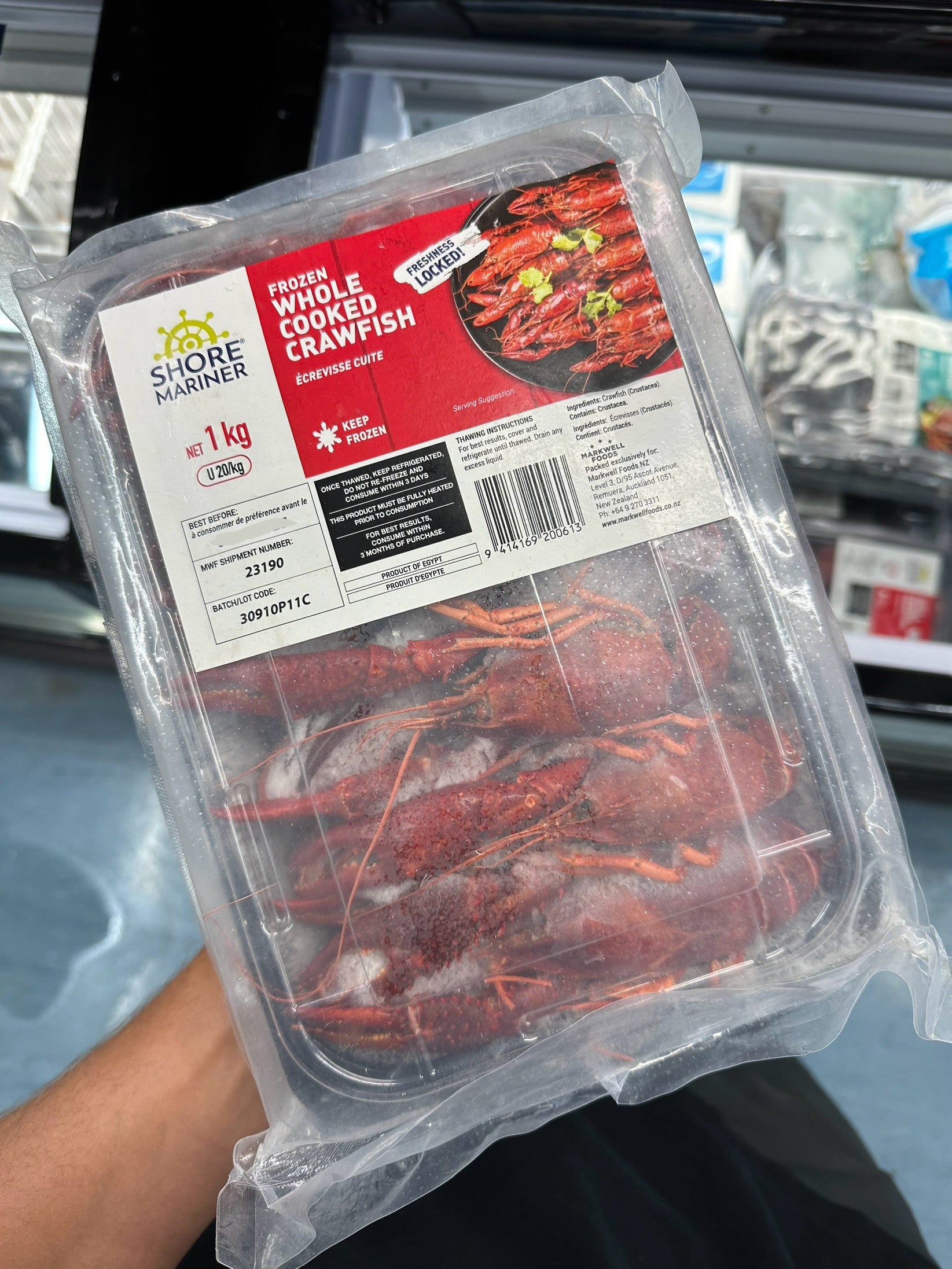 Whole Cooked Crawfish 1KG – Scott Seafood